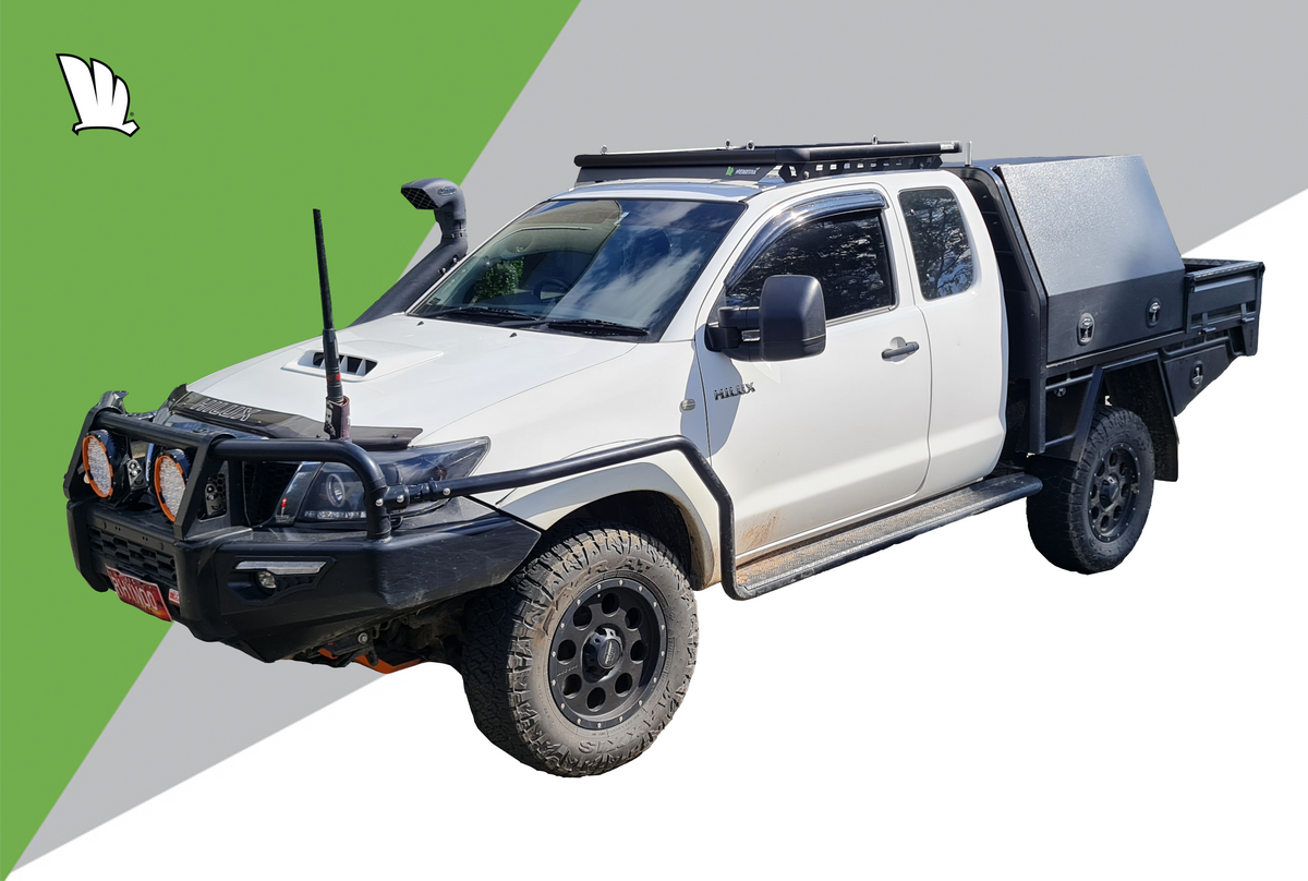Wedgetail Roof Rack Toyota Hilux N70 Extra Cab 2005–15 – 4x4 FILTH