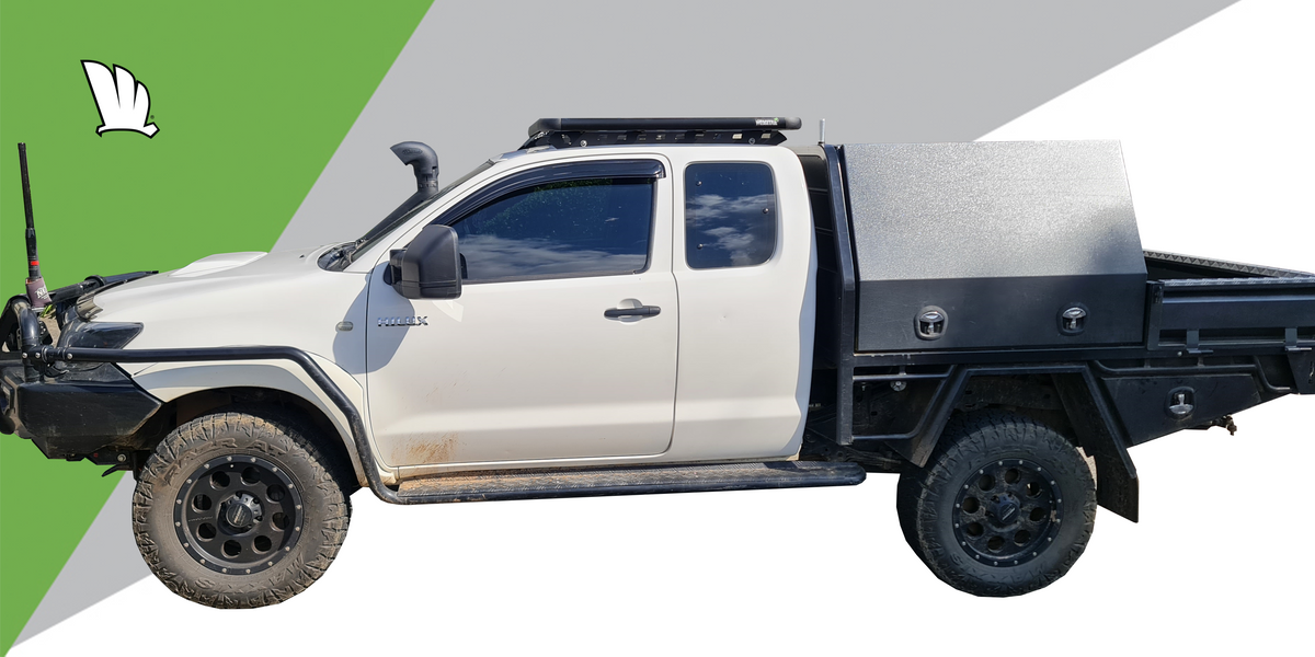 Wedgetail Roof Rack Toyota Hilux N70 Extra Cab 2005–15 – 4x4 FILTH